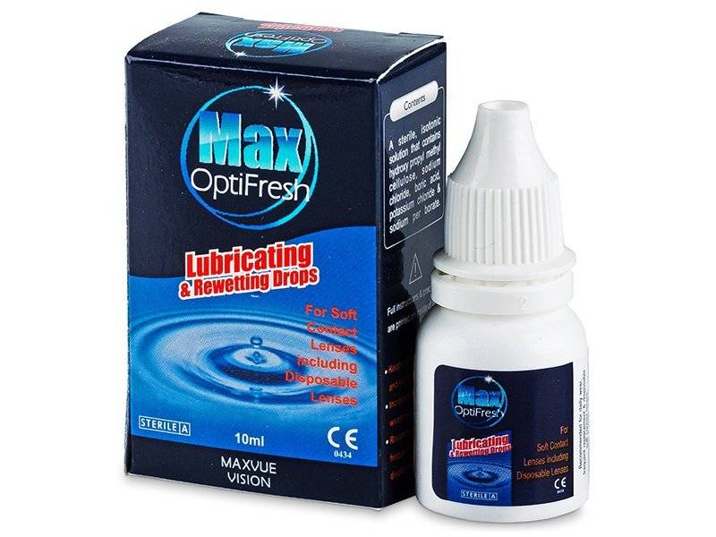 Gotas Max OptiFresh 10 ml desde | Lentes-Shop