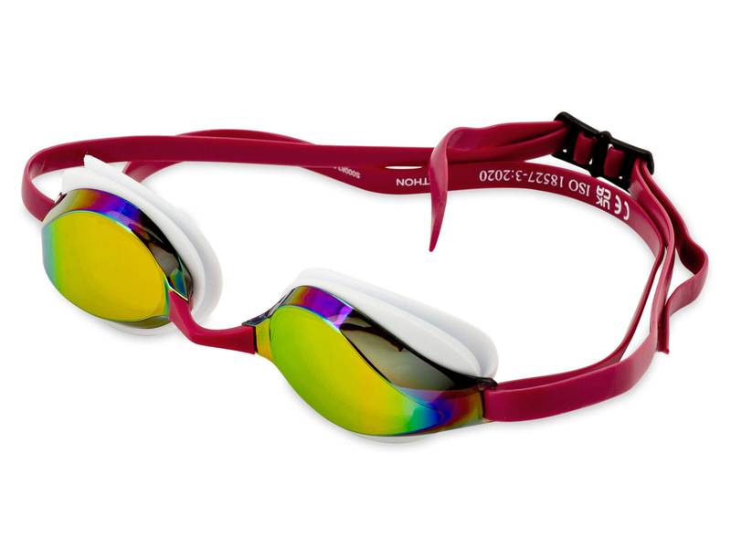 Gafas de natación Arena Python Mirror Copper White Red Wine | Lentes-Shop